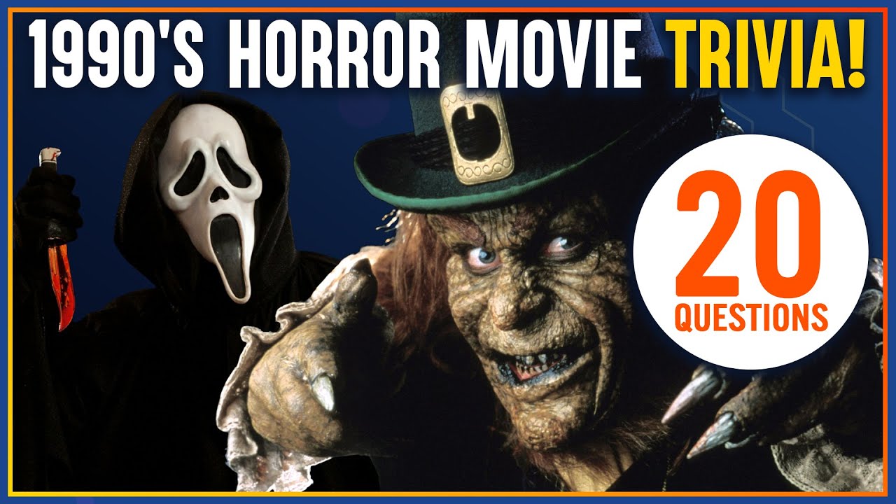Slashers, Scares & Screams | Try Your Luck On This 1990s Horror Movie ...