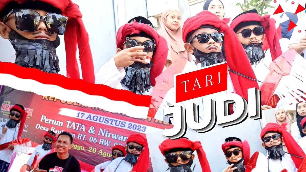 TARI JUDI di HUT RI KE-78 TATA NIRWANA RESIDENCE BANJARAN - YouTube