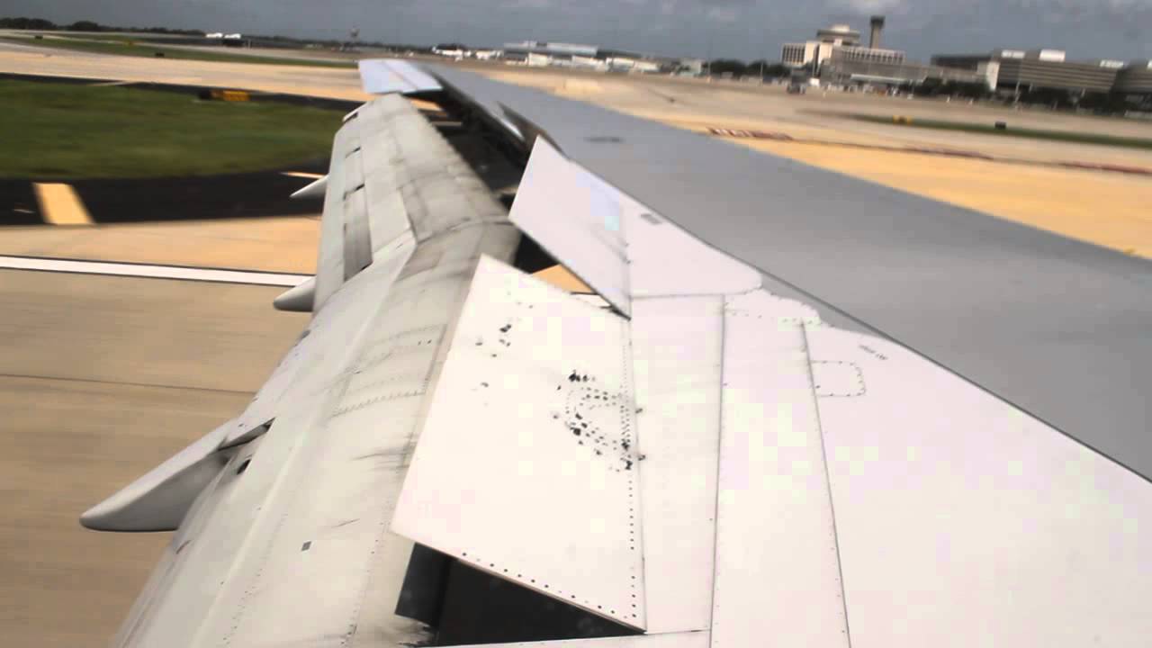 Delta B757-200 N698DL hard landing Tampa TPA - YouTube
