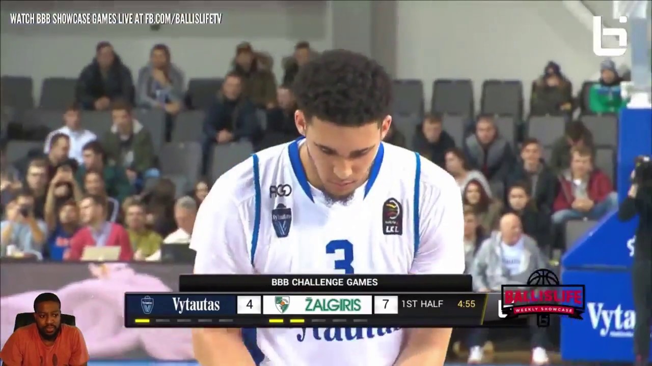 BALL BROTHERS PROFESSIONAL DEBUT!!! | LAMELO AND LIANGELO BALL FULL ...