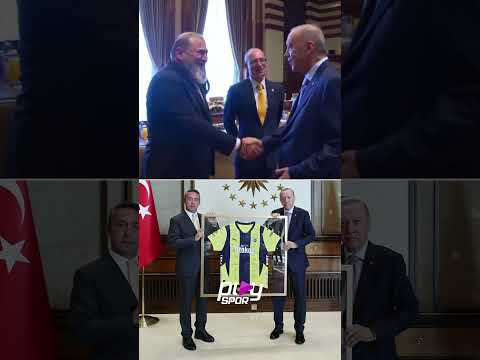 Cumhurbaşkanı Recep Tayyip Erdoğan, Fenerbahçe Başkanı Ali Koç ve yönetim kurulunu kabul etti.
