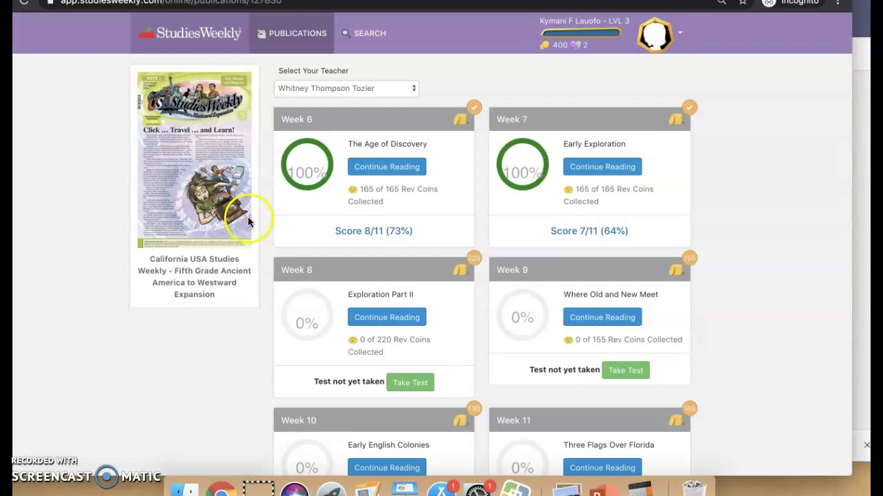 Studies Weekly help - YouTube
