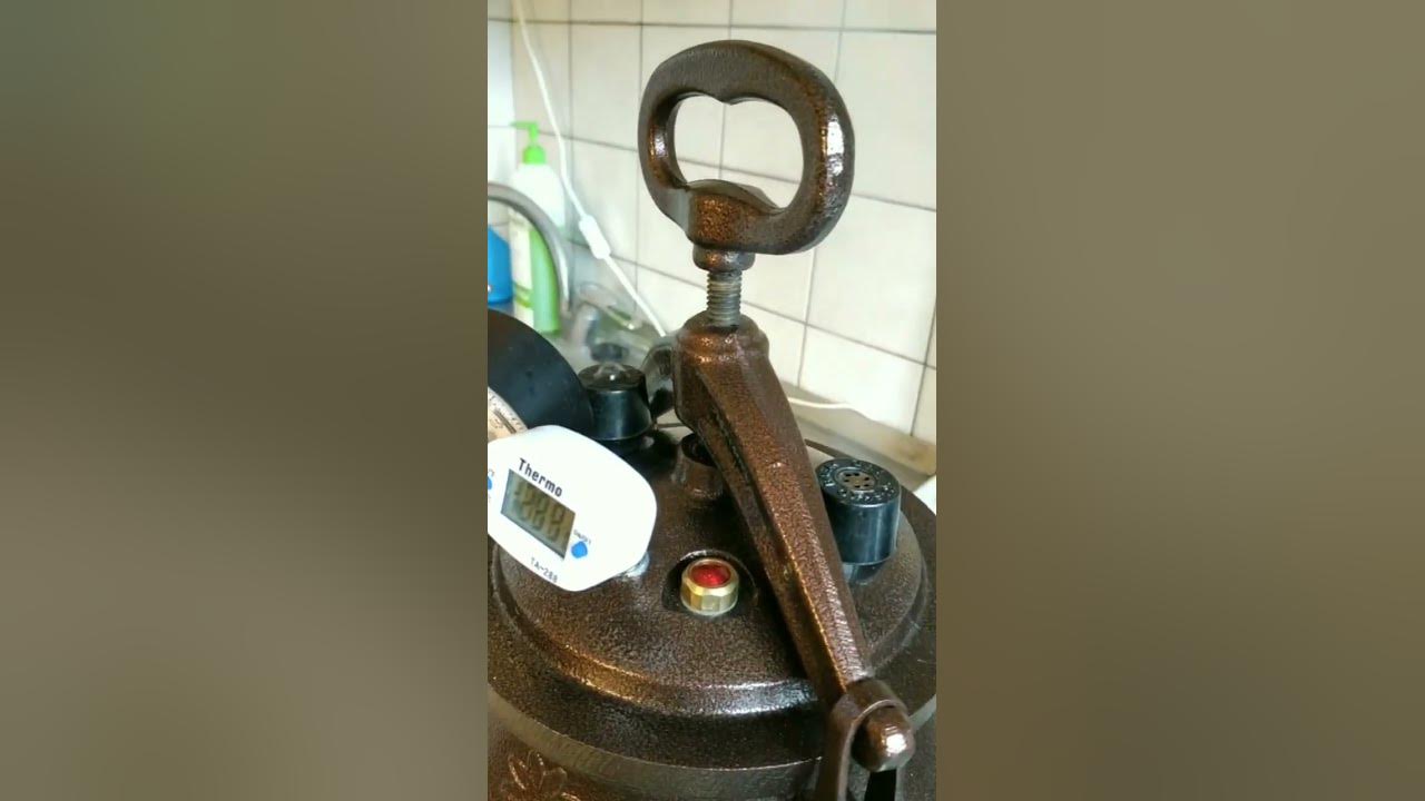 Температура и давление в афганском казане со. штатными клапанами. - YouTube