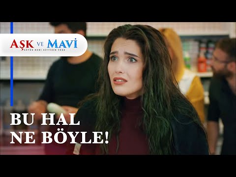 Gülizar yeşil saçlı oldu!  - Aşk ve Mavi 37. Bölüm