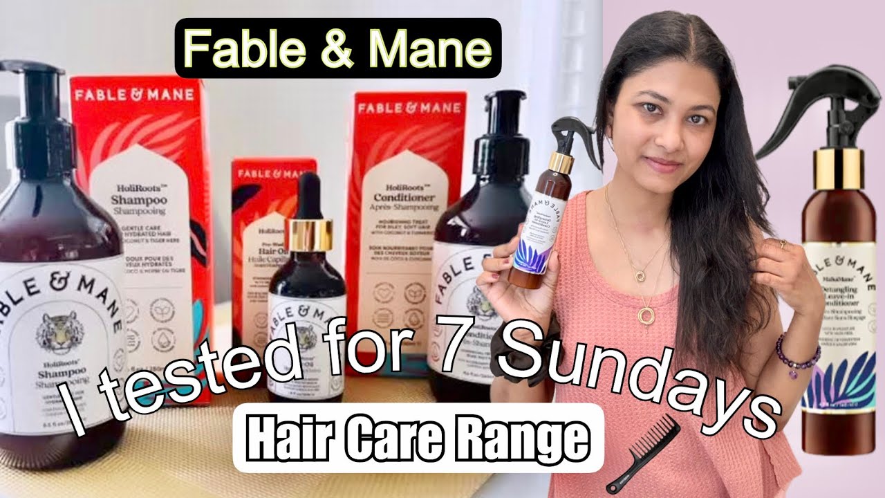 Fable and Mane Hair Care Holiroot Hail OIl ,Mahamane Hair Oil and More ...