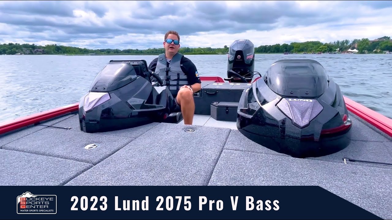 2023 Lund 2075 Pro V Bass On Water Demo - YouTube