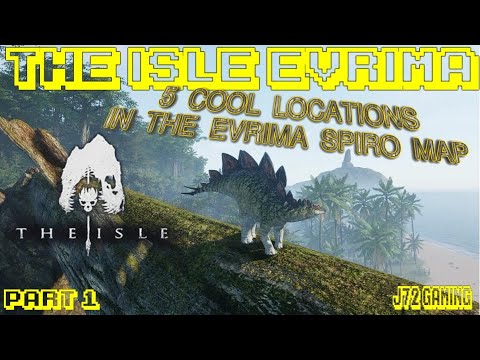 The Isle Evrima | 5 Cool Locations around the Spiro map | Part one ...