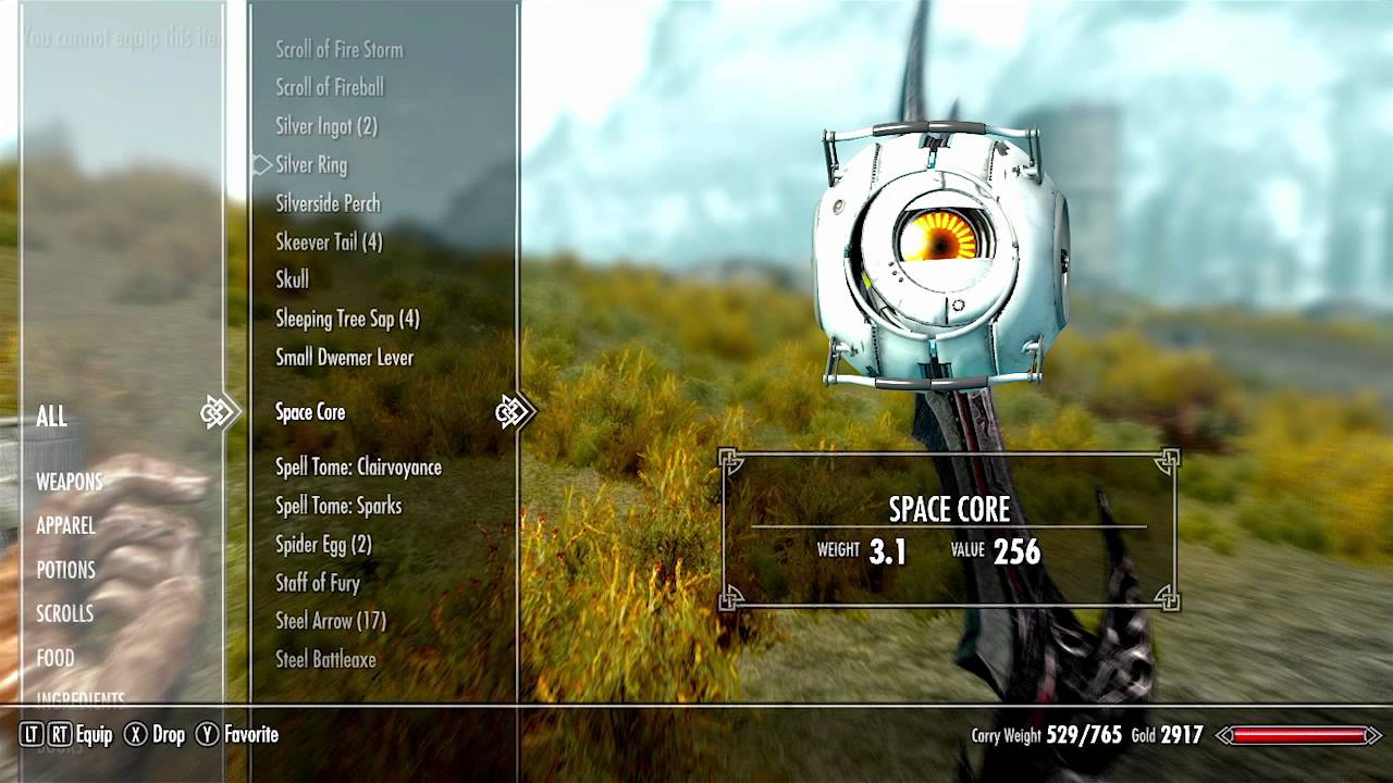 Dovah Core (Skyrim SpaceCore mod) - YouTube