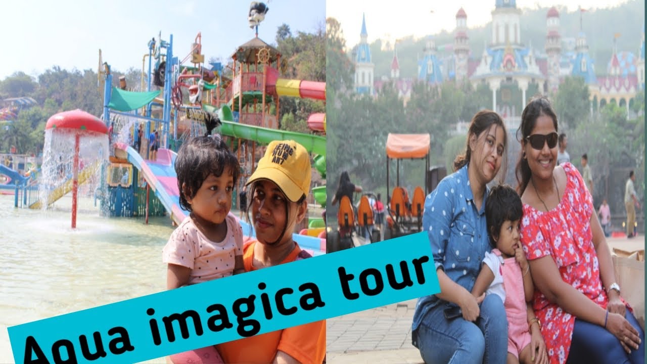 Aqua Imagica waterpark tour . India's largest waterpark - YouTube