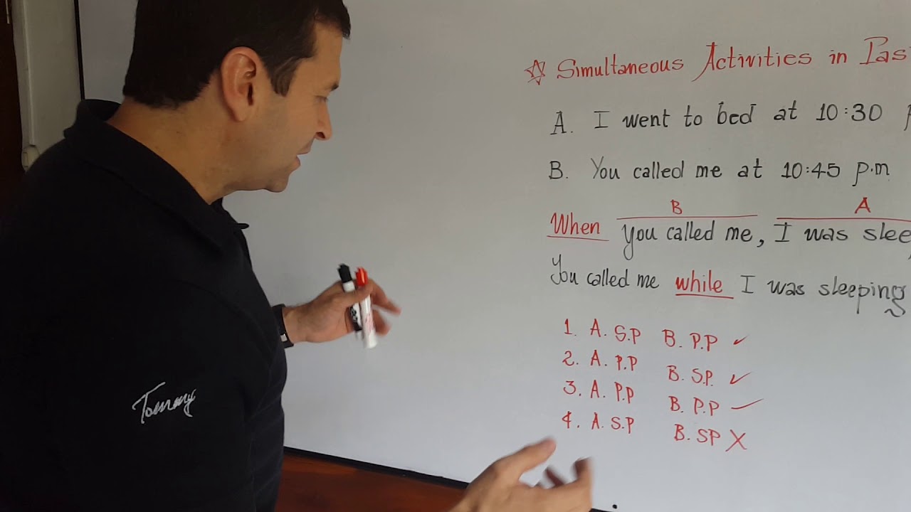 VI.3. SIMULTANEOUS ACTIVITIES IN PAST - YouTube