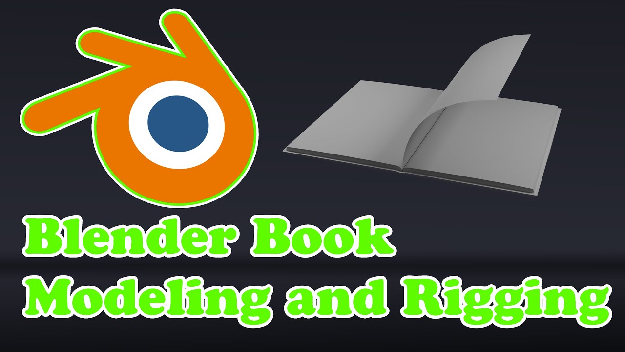 How to Create & Rig a Book in Blender Using Empties and Spline Curves ...