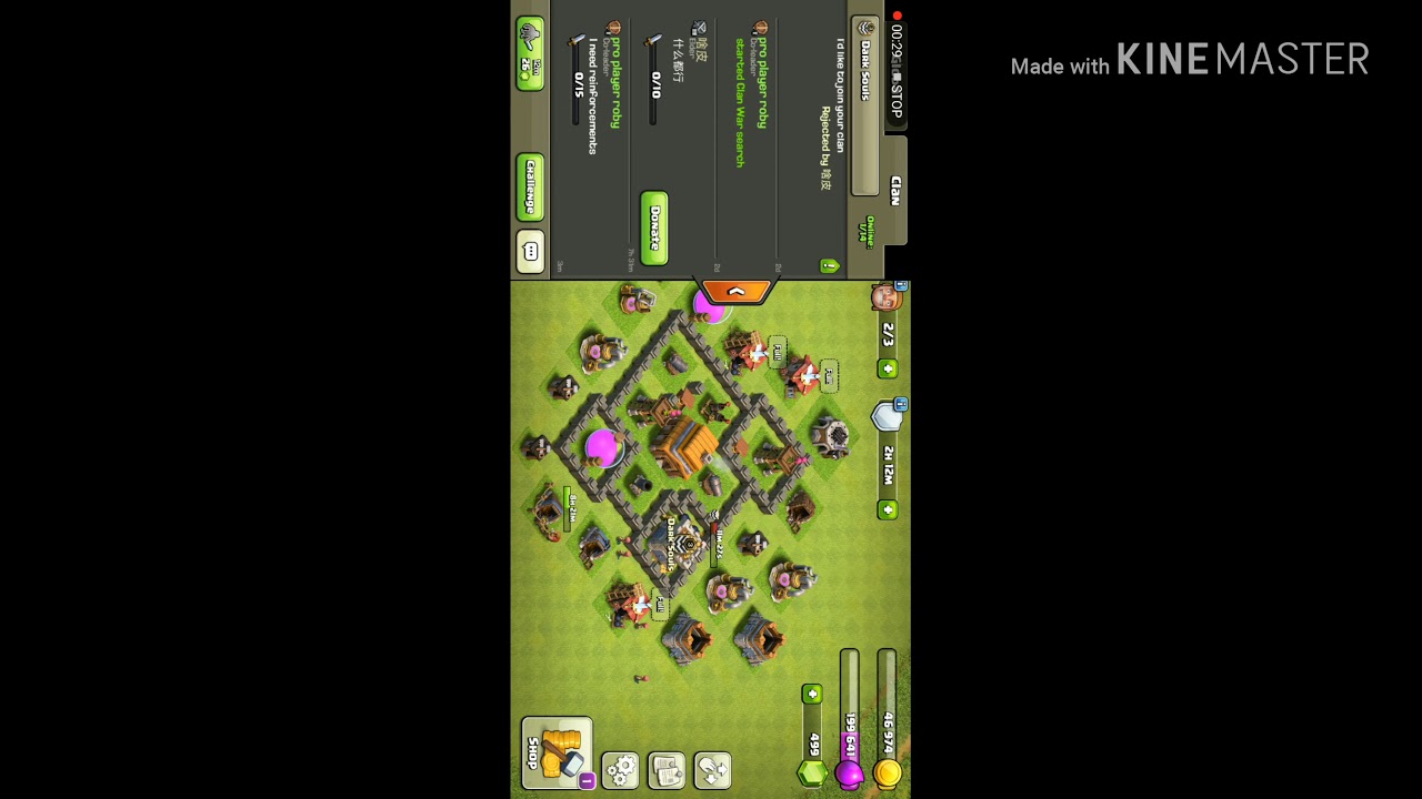 Coc [clash of clans]first clan (THE ORDER) - YouTube