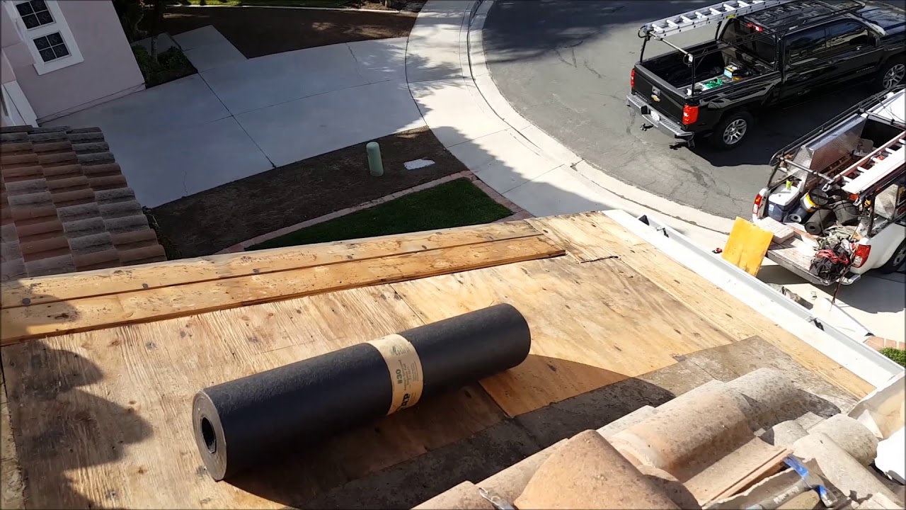 Roof Repair Tips for a leaking tile roof. This 2-minute roofing video ...