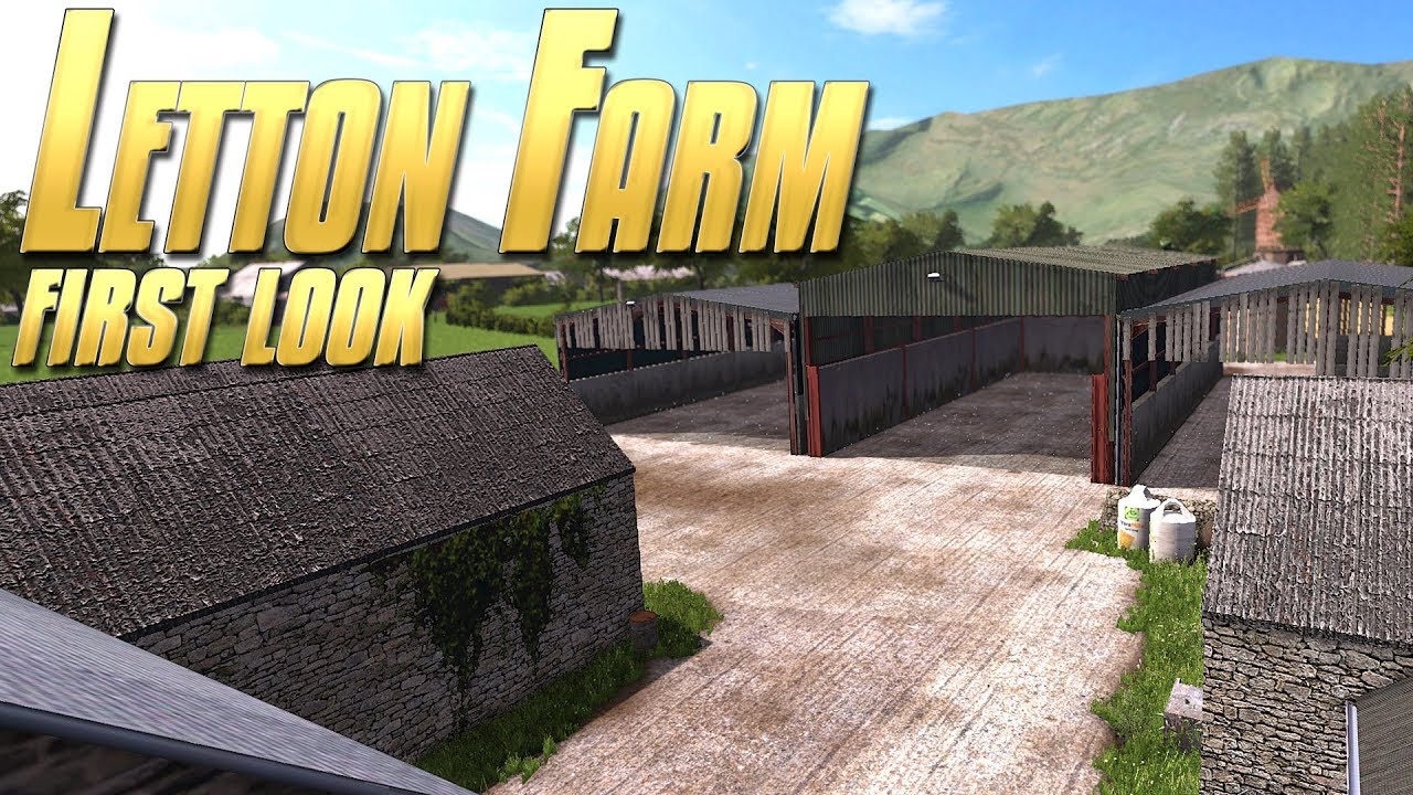 Letton Farm First Look - Farming Simulator 17 - YouTube