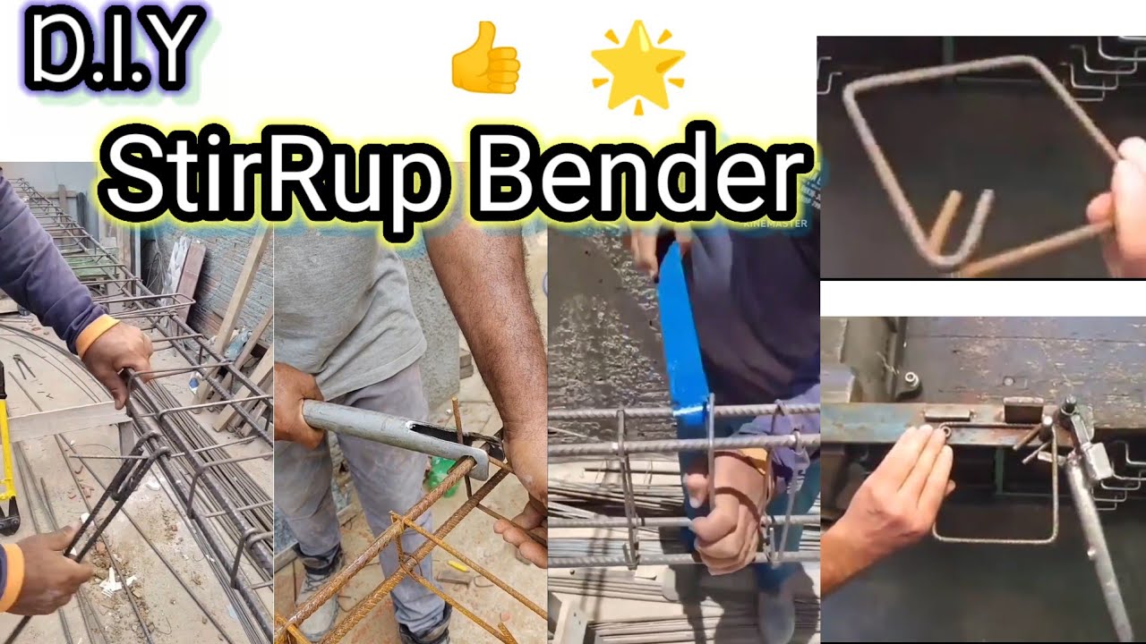 Stirrup Maker | Steel Bar Bender | Stirrup Bender - YouTube