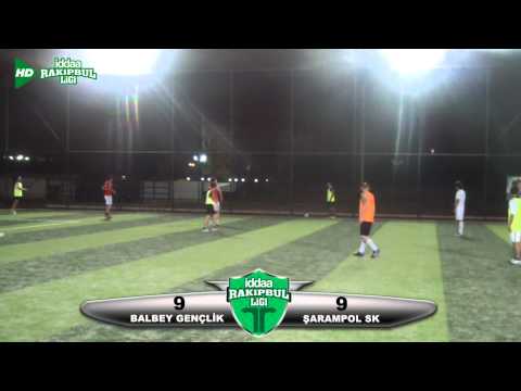 Antalya Rakipbul Halısaha Ligi: Balbey Gençlik VS Şarampol SK