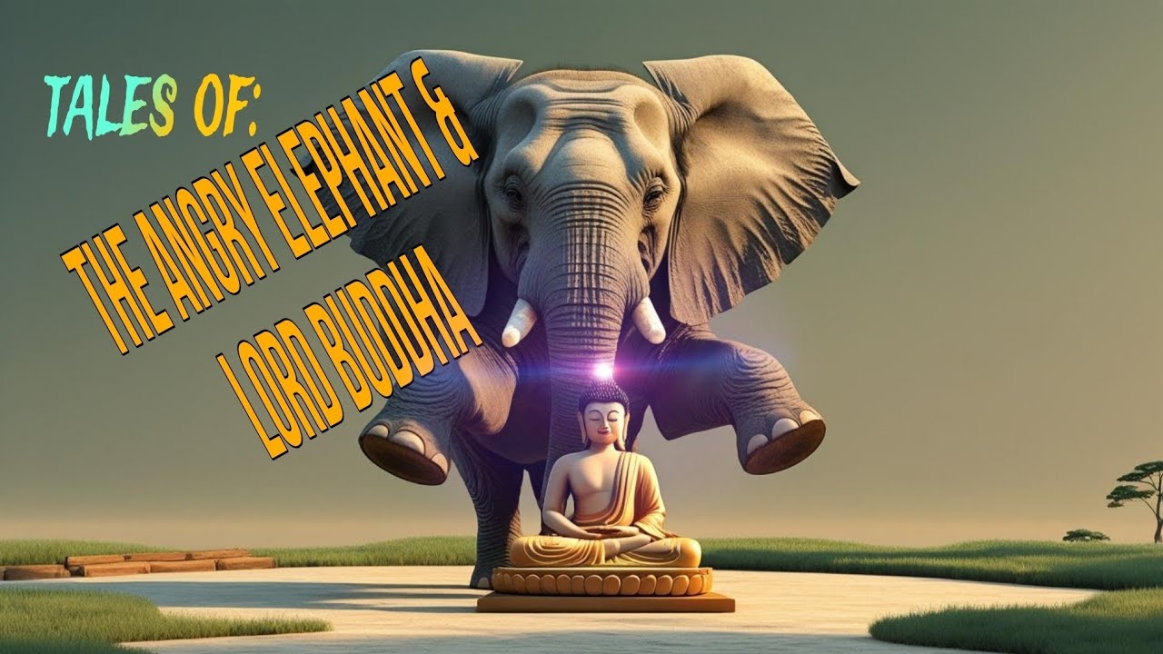 The Angry Elephant & Lord Buddha – A Kids Story - YouTube