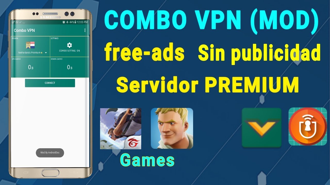 COMBO VPN (M0D) PREMIUM - Sin Publicidad, | Android Doc - YouTube