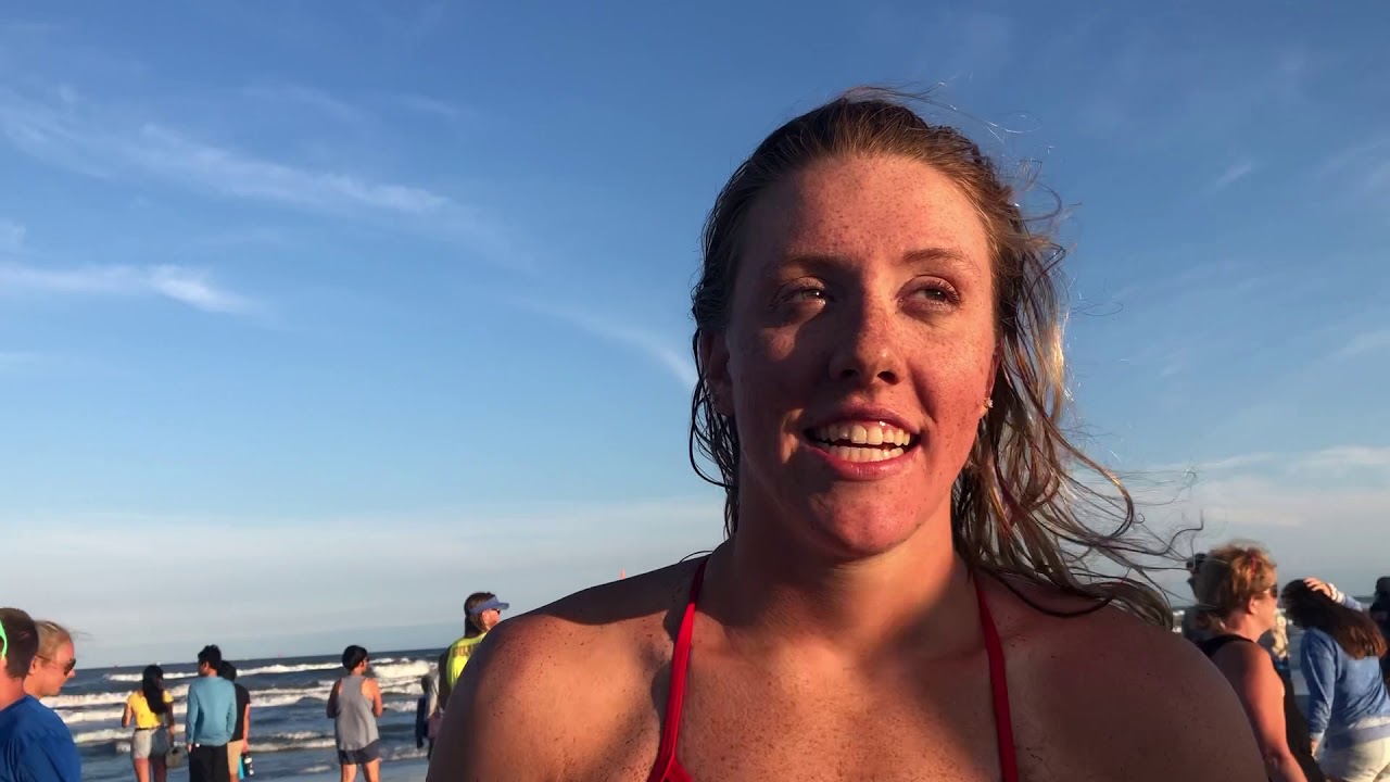 CMC Lifeguard championships 2019 - female swim winner Rebecca Luft CMBP ...