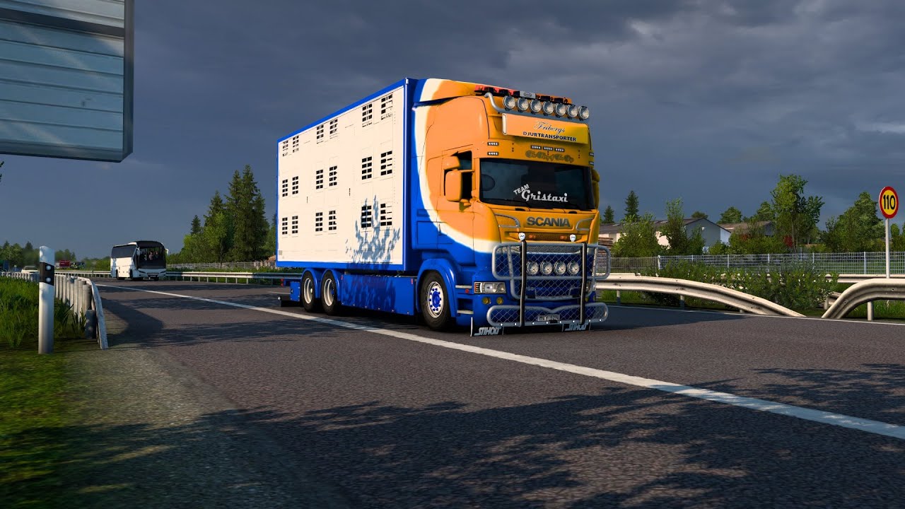 Fribergs | Scania RJL 730 | 1.44 | ETS2 - YouTube