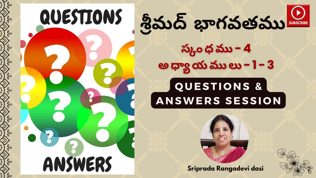 Daksha curses Lord Siva|Srimad Bhagavatham 4.1-3|SB 4.1-3|Questions and ...