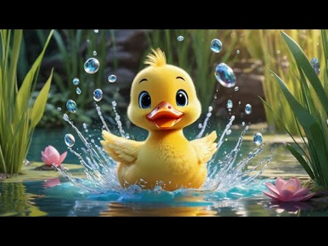 Ducky Dan Swims Around | Playful Duck Song for Toddlers | Fun Water ...