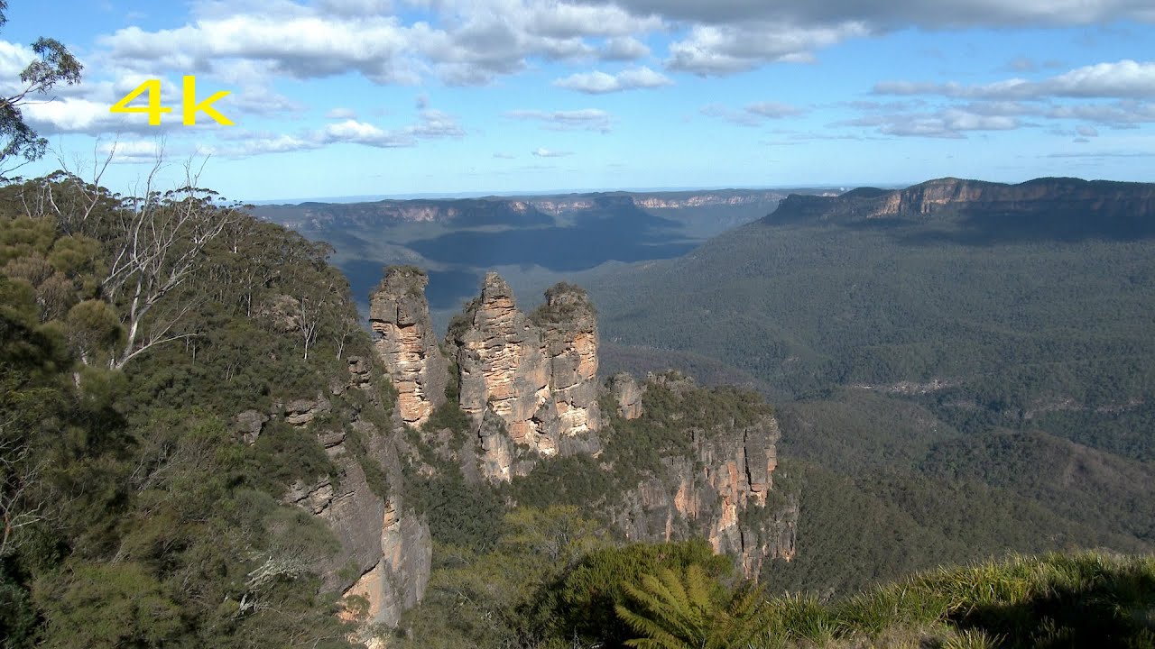4k Blue Mountains Jamison Valley - YouTube