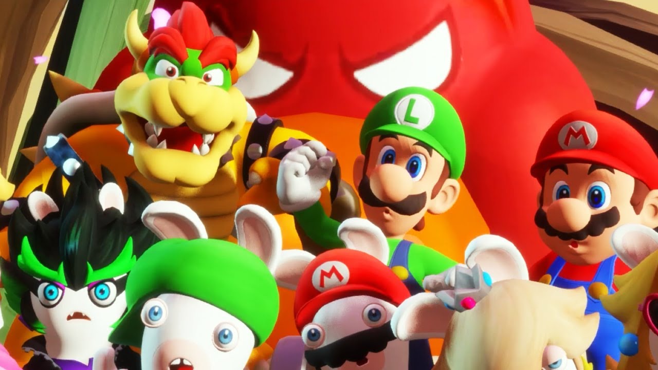 MARIO + RABBIDS SPARKS OF HOPE - 100% WALKTHROUGH - PART 4 WORLD 4 ...