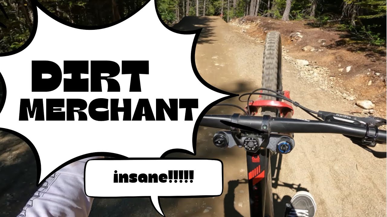 Dirt Merchant FULL LAP Whistler bike park - YouTube
