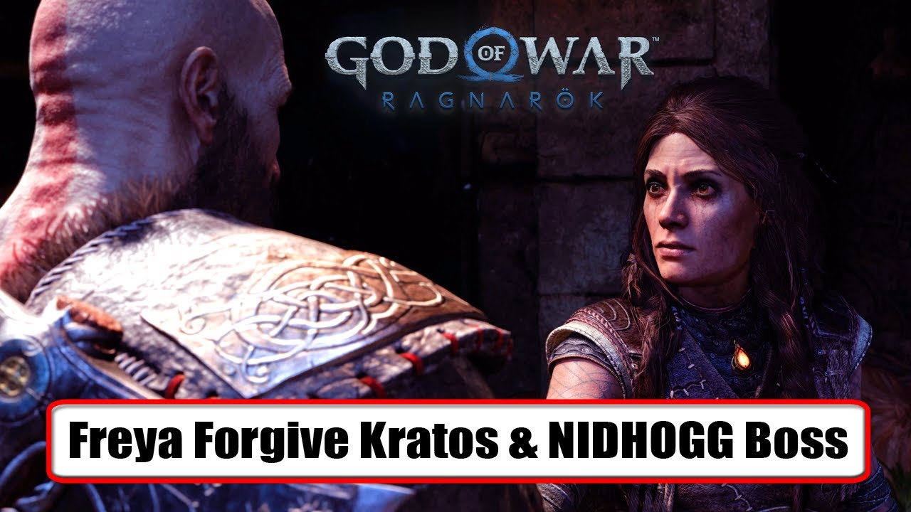 Freya Forgive Kratos (With Cutscenes) | God of War Ragnarök | NIDHOGG ...