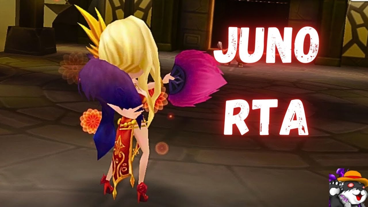 The Power Of Juno (Fire Oracle) In RTA Summoners War - YouTube