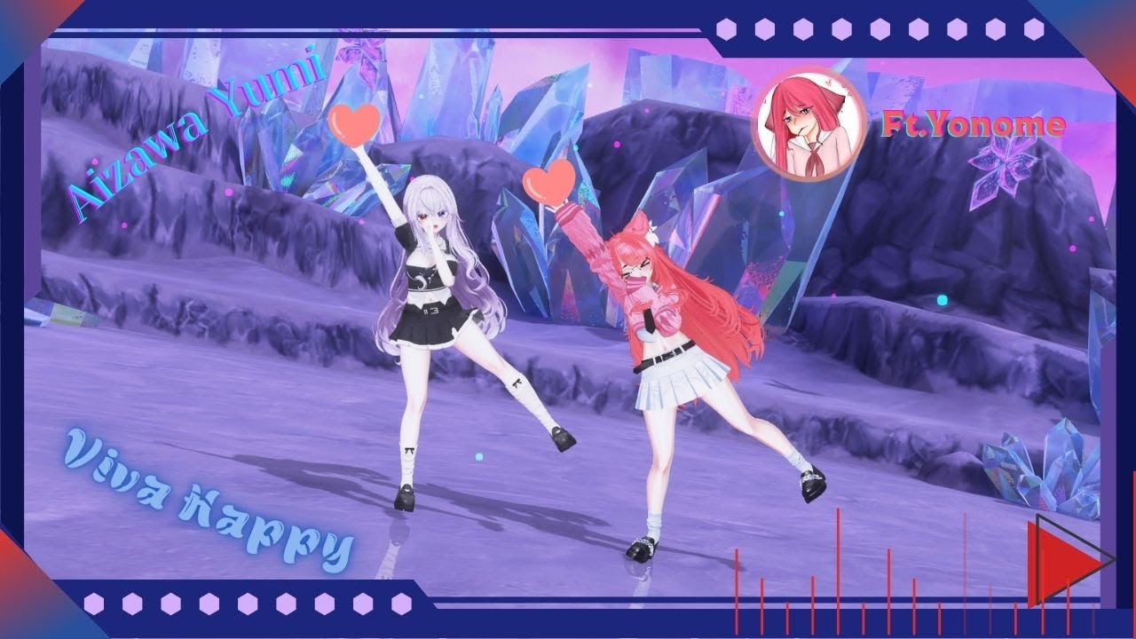 (VRchat)Viva Happy MMD (New) Ft.@yonome1814 - YouTube
