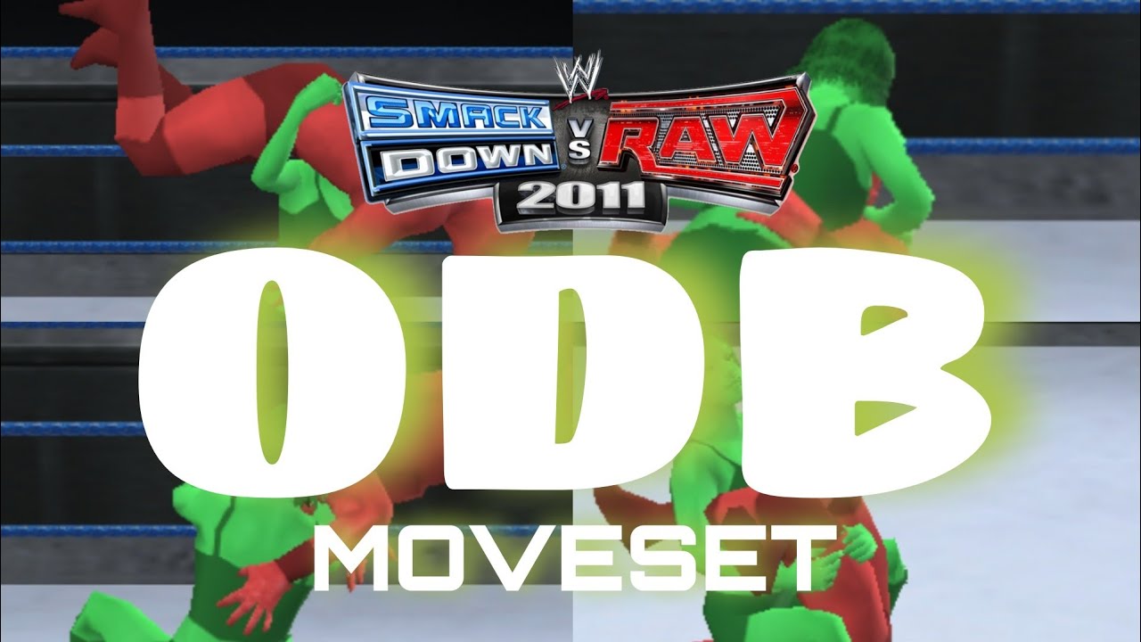 ODB Moveset for SvR 2011 PSP - YouTube