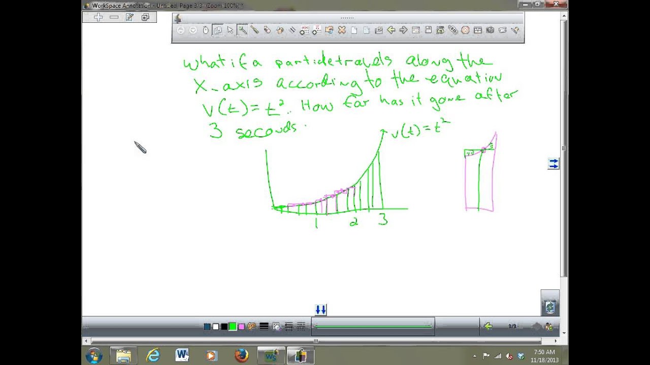 6 1 Left, right, midpoint rectangle sums - YouTube