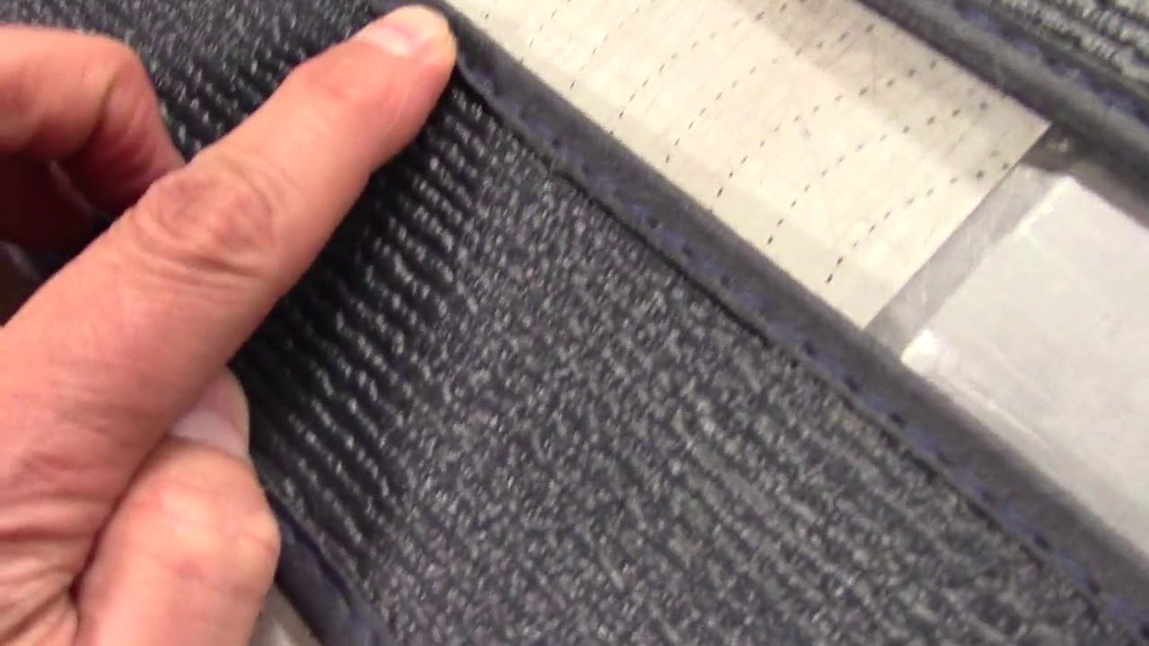 Austin Healey 100-4 Trunk / Boot Set & Rear Bulkhead Hand Binding - YouTube