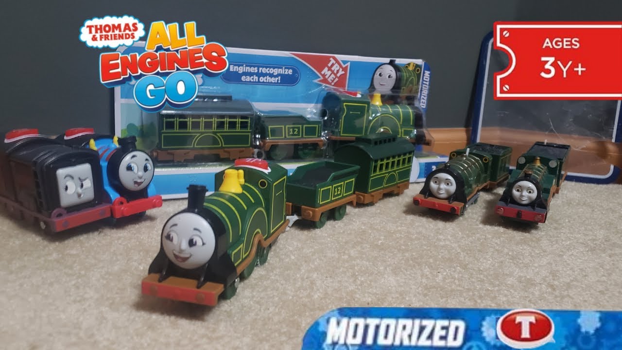 Thomas and Friends Motorized Talking Emily Review - YouTube
