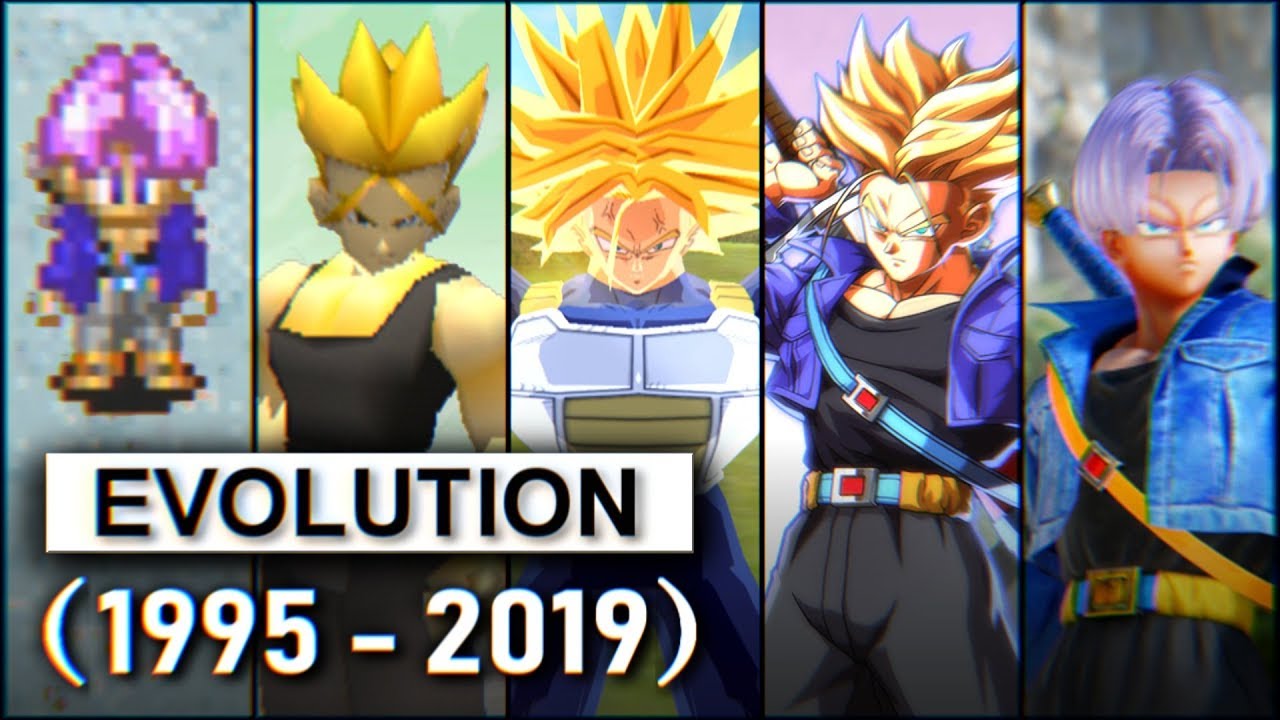 Evolution of Trunks (1995-2019) トランクス 進化の軌跡 - YouTube