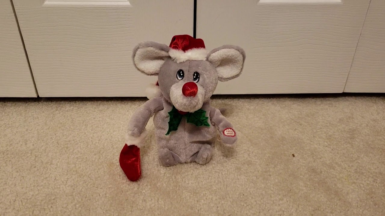 Dan Dee Animated Singing Christmas Idols Mouse - YouTube