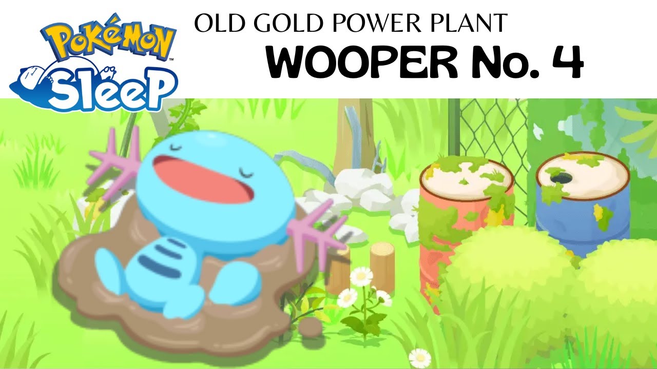 Wooper No. 4 Befriended! Pokémon Sleep Research - YouTube