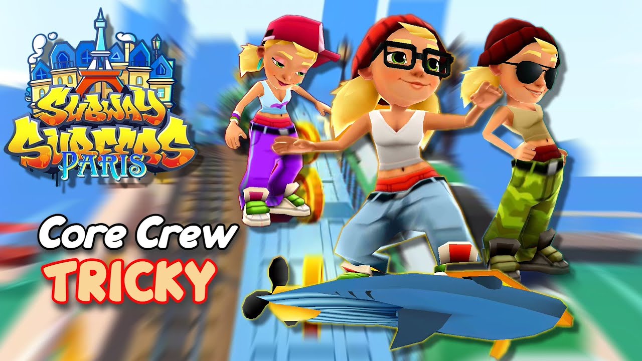 SUBWAY SURFERS CORE CREW TRICKY - YouTube