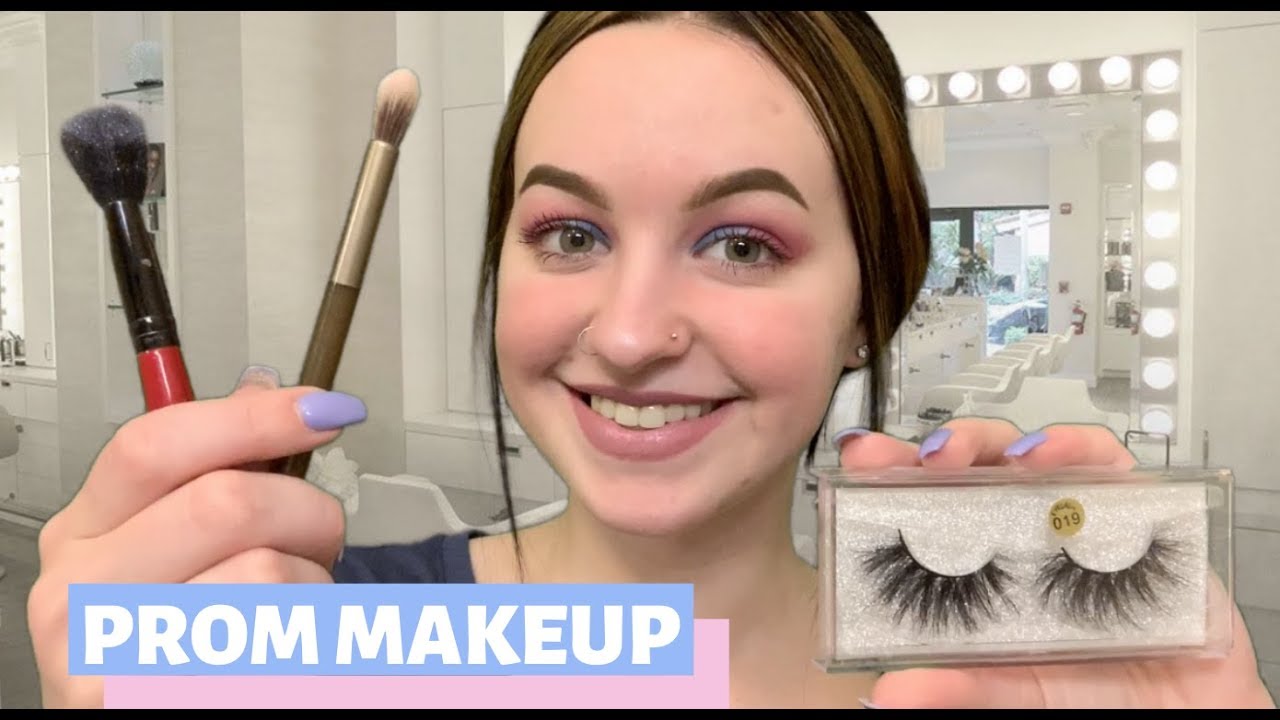 [ASMR] Doing Your PROM Makeup - YouTube