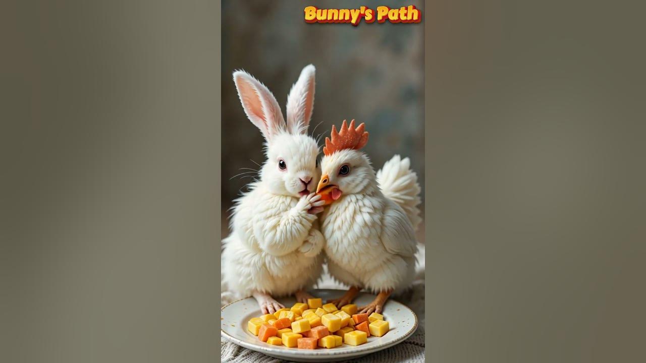 "Unlikely Friends: Cat & Rabbit!" - YouTube