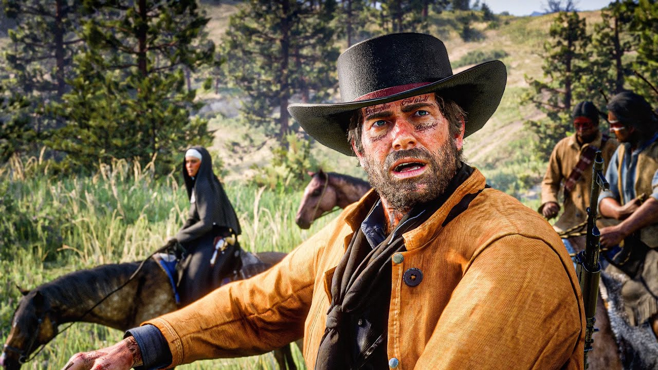 The Most ICONIC Mission in RDR2 but Arthur has an AK-47.. - YouTube