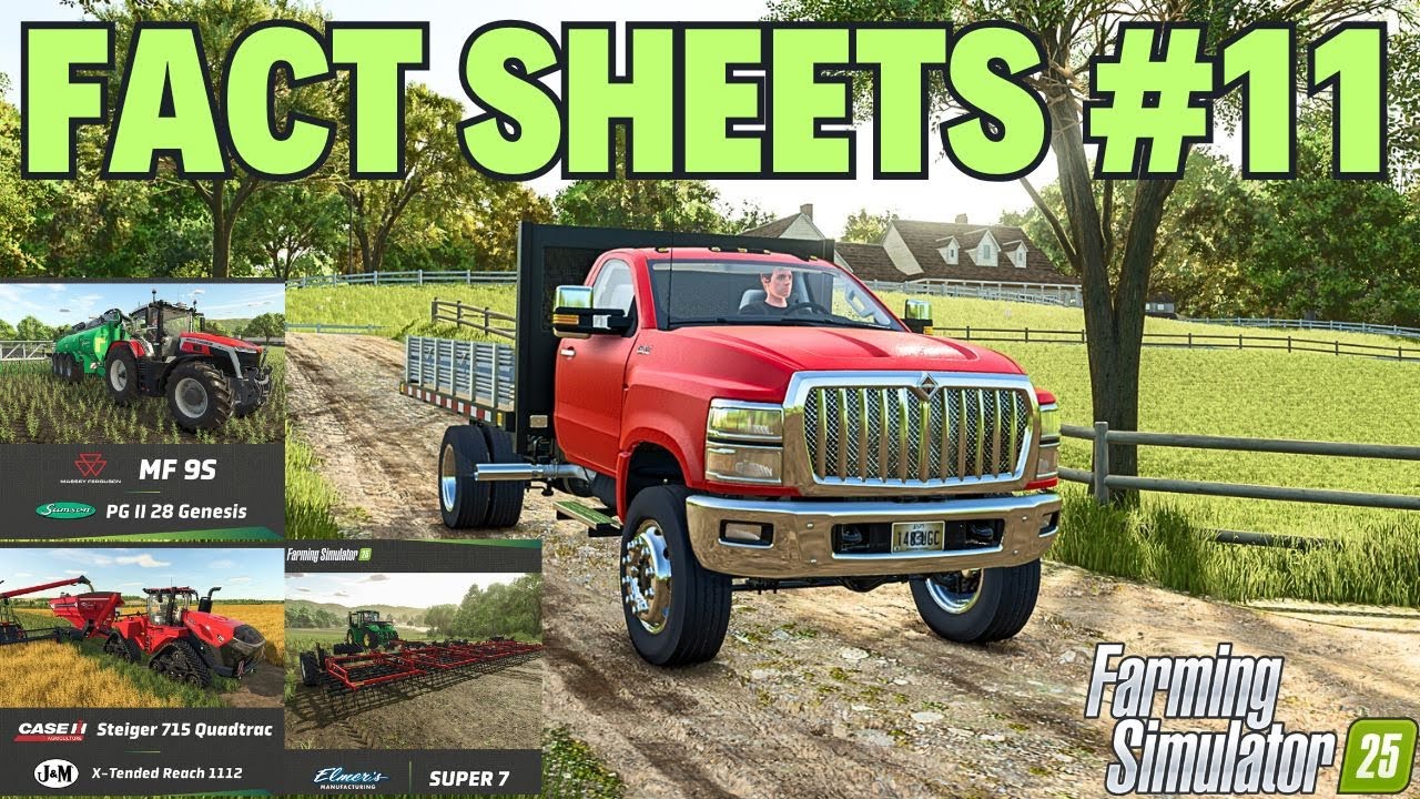 🔥🔥🔥 FACT SHEETS nr 11 dla FARMING SIMULATOR 25 , - YouTube