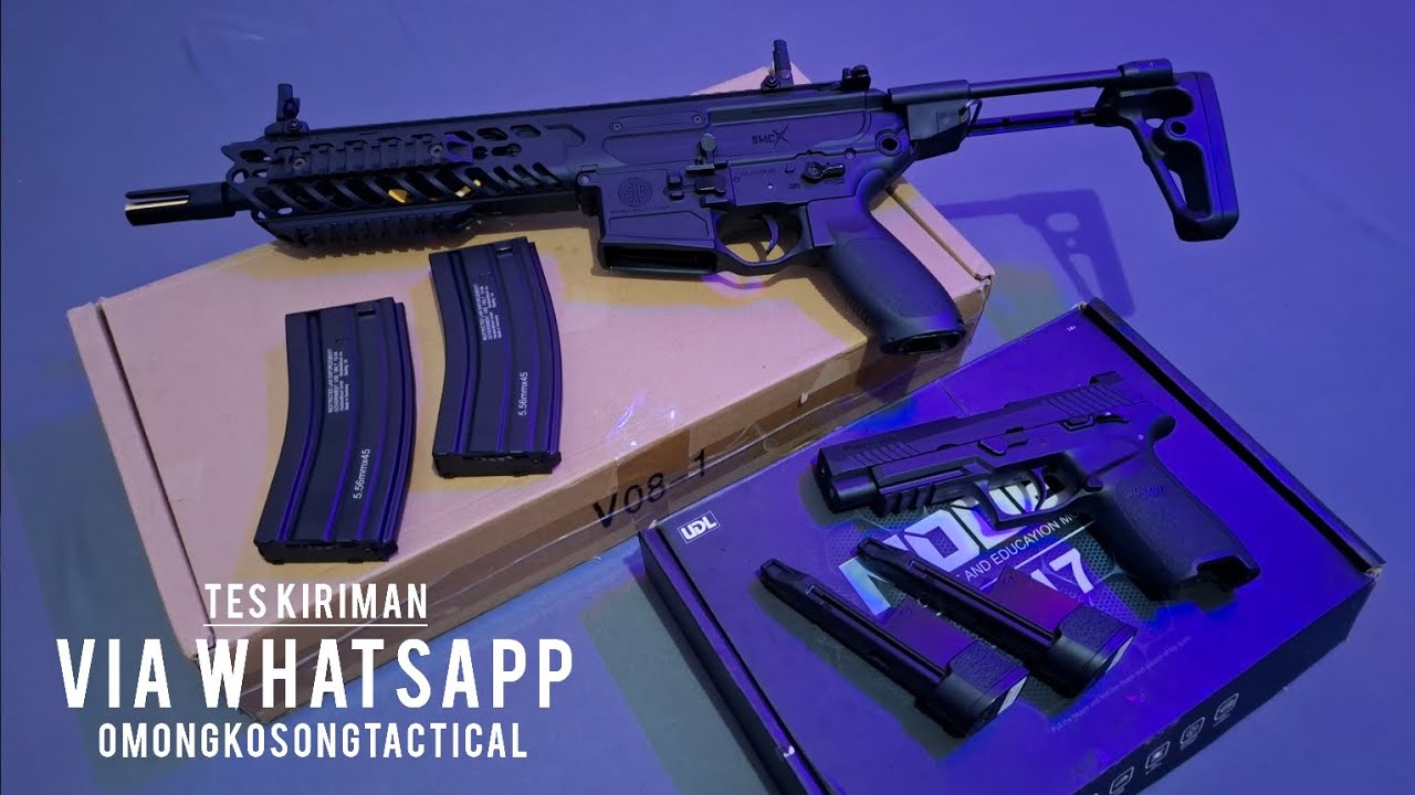 Combo Konversi SIG SAUER LEHUI MCX 430fps+ dan EBB P320 M17 | Om Rian ...