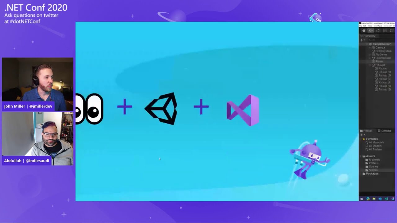 Real-time 3D Games with .NET and Unity - YouTube