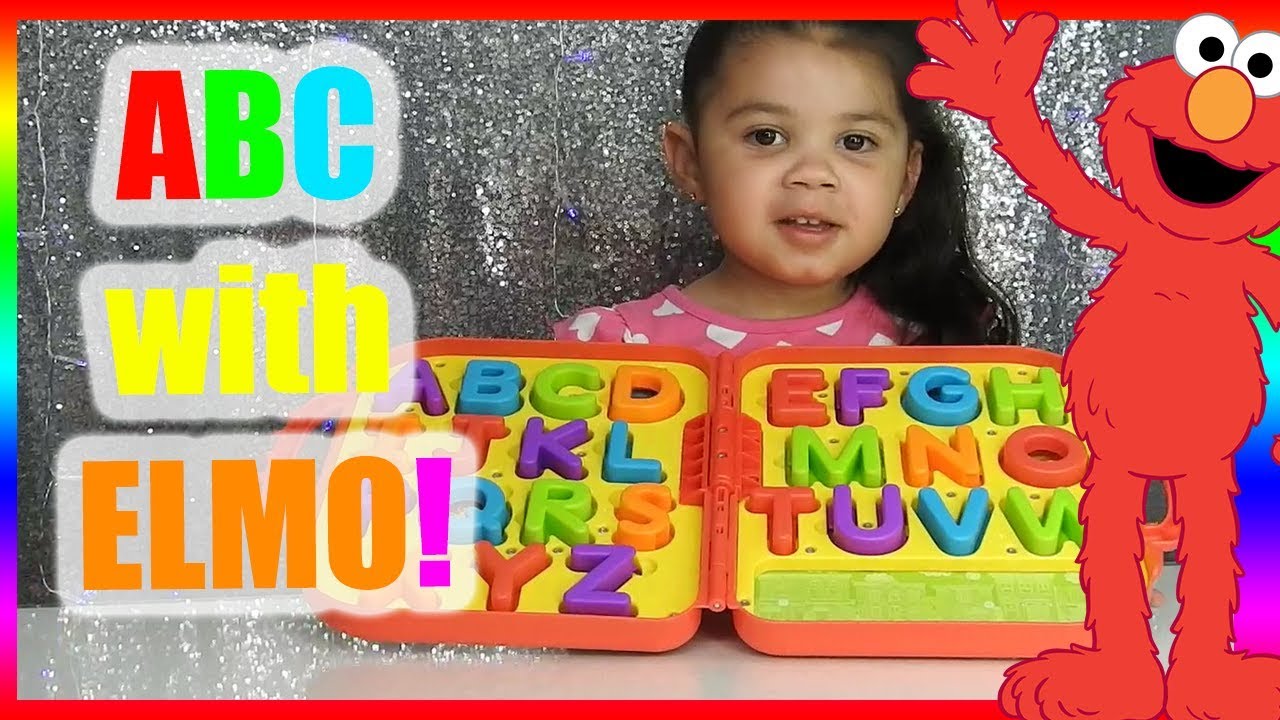 Sing and Learn ABC Alphabet with Sesame Street Elmo | Rainbow Candy ...