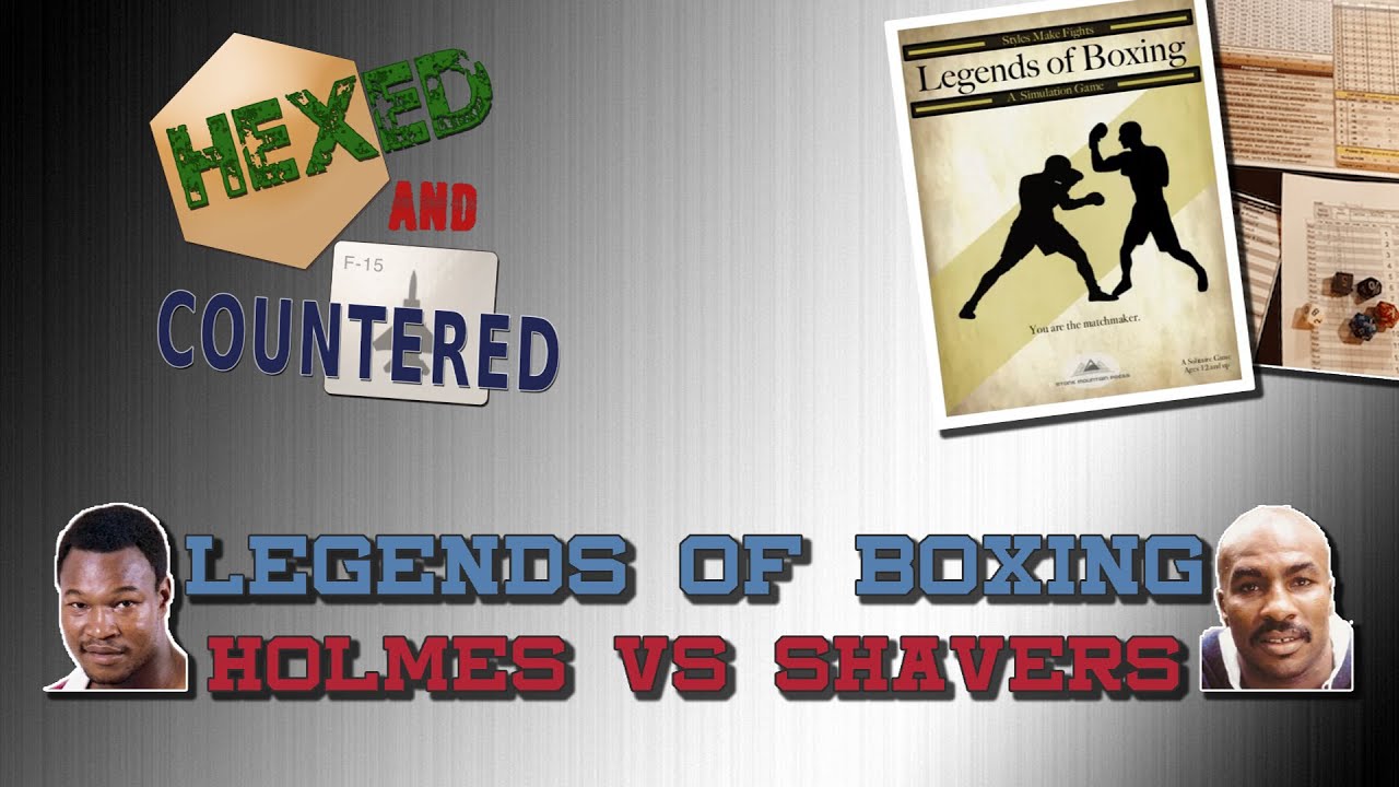 Legends of Boxing - Playthrough - Larry Holmes vs Earnie Shavers - YouTube