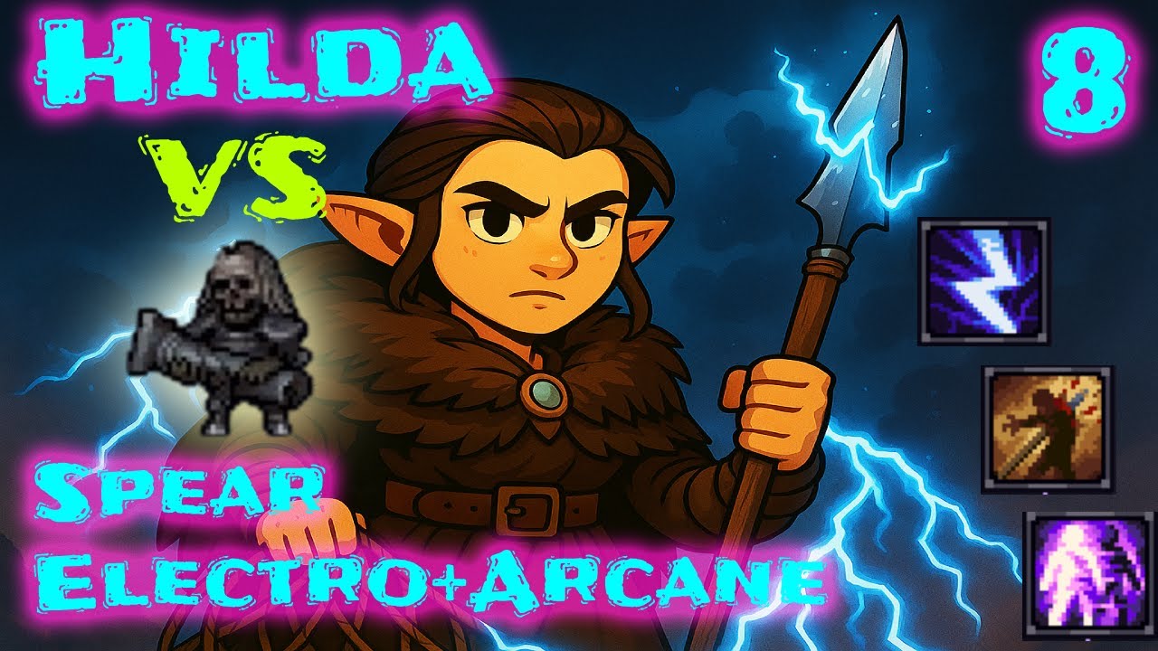 Hilda 8 | Undead T3 Dungeon & Aether Shield Unlocked| Spear + Electro ...