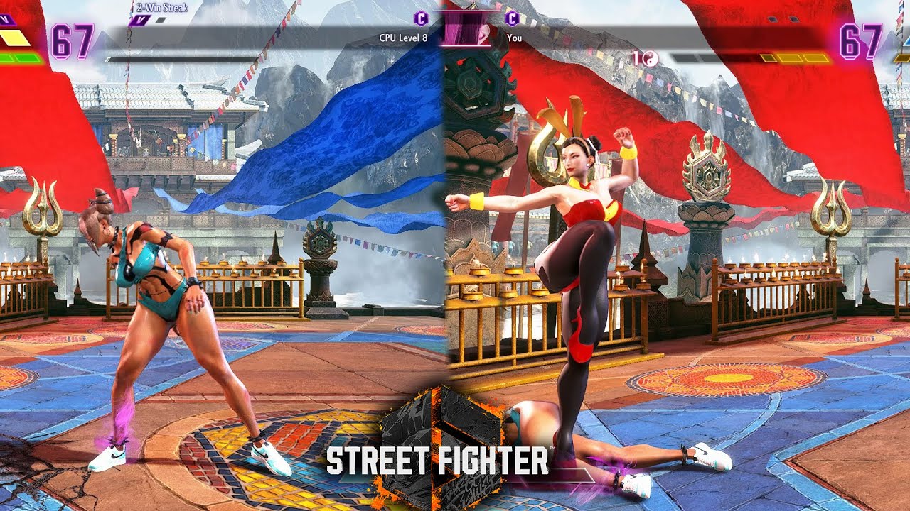 Street Fighter 6 Juri vs Chun Li PC Mod #4 - YouTube